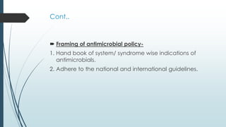 Antimicrobial stewardship | PDF