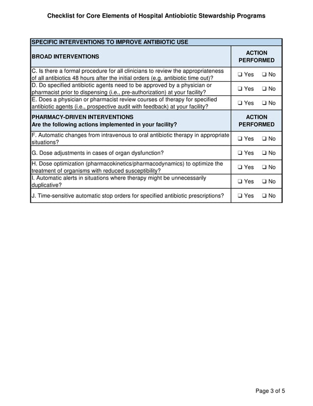 Antimicrobial stewardship program_checklist | PDF