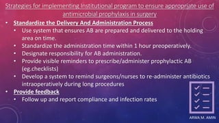 Antimicrobial Prophylaxis in Surgery | PDF