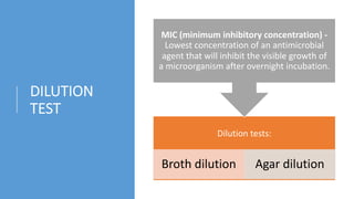 Antimicrobial susceptibility testing- Microbiology | PDF