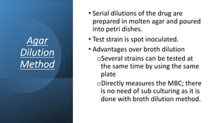 Antimicrobial susceptibility testing- Microbiology | PDF