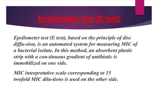 Antimicrobial Susceptibility Testing........... ppt...pptx