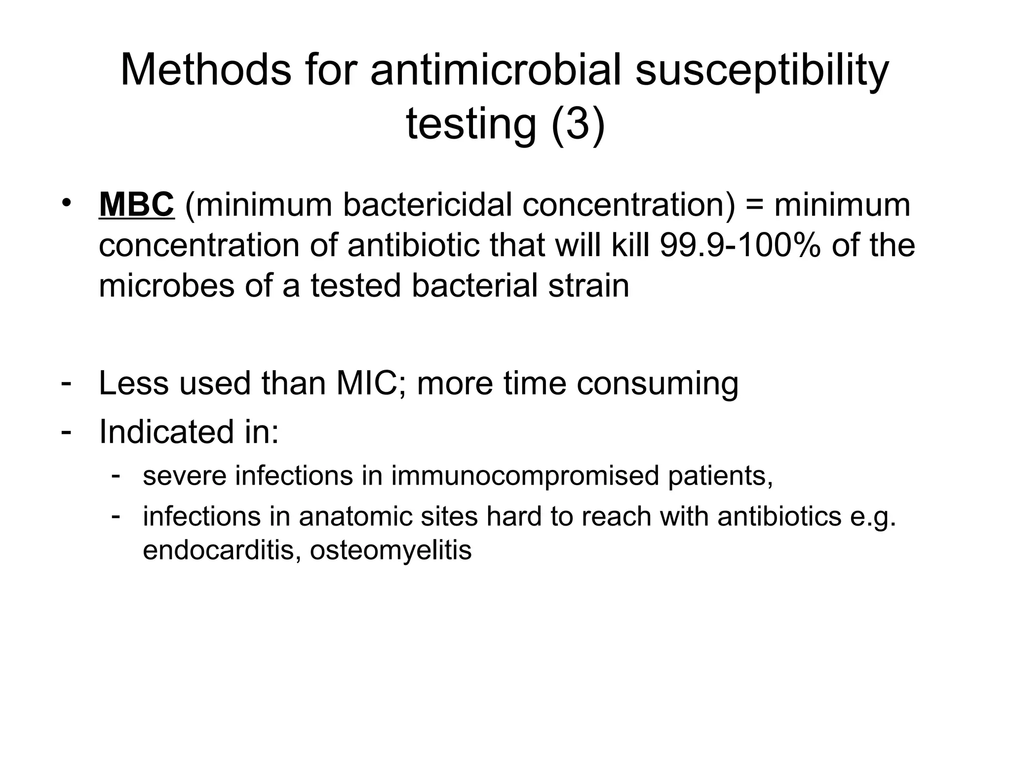 Antimicrobial susceptibility testing an overview of definitions and ...