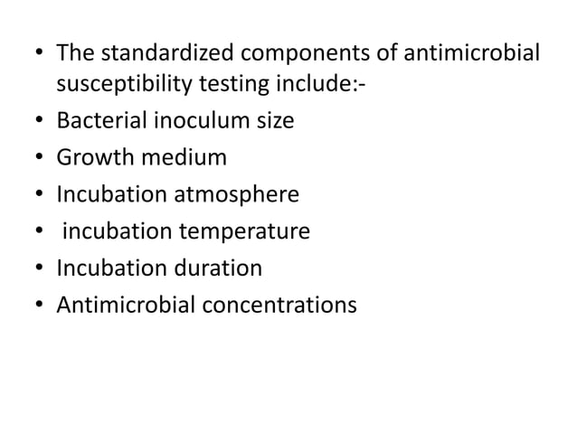 Antimicrobial Susceptibility Testing(AST).pptx | Infectious Diseases ...