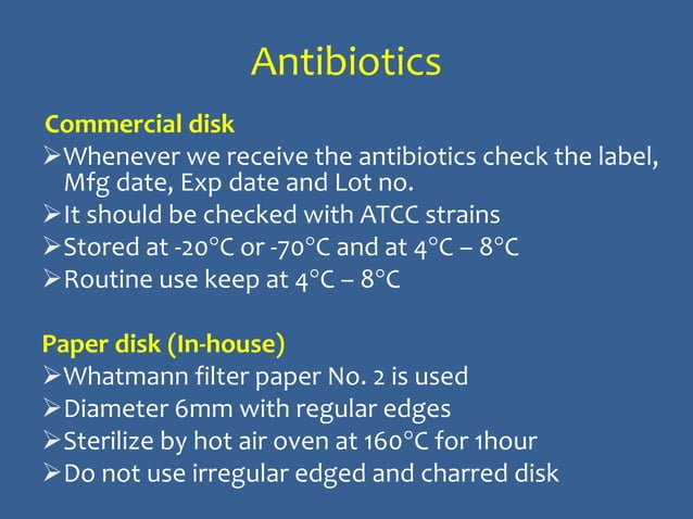 Antimicrobial susceptibility testing – disk diffusion methods | PPTX ...