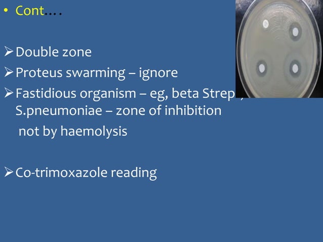 Antimicrobial susceptibility testing – disk diffusion methods | PPTX ...