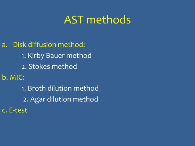 Antimicrobial susceptibility testing – disk diffusion methods | PPTX ...
