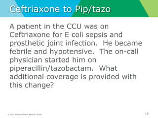 Antimicrobial therapy 2018 - Chihara | PPT