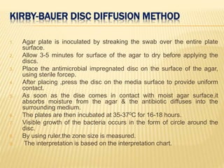 Antimicrobial therapy and drug sensitivity testing | PPT