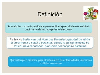 Fármacos Antimicrobianos clasificación y mecanismo de accion | PPTX