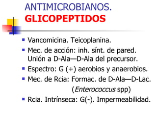 Antimicrobianos Clasificacion | PPT