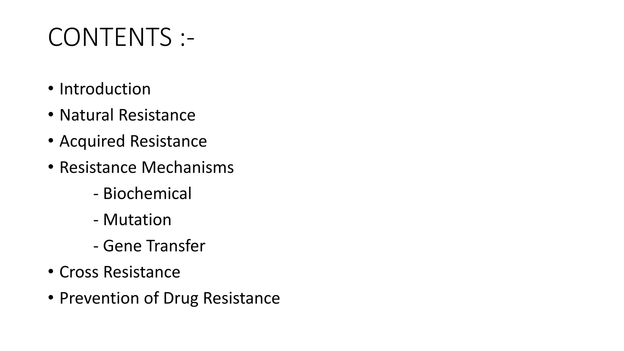 Antimicrobial resistance mechanism | PPTX