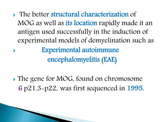 Anti-MOG Antibody-Associated Diseases - Prof. Ayman Nassef | PPTX
