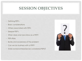 Anti money laundering - PEPs | PDF