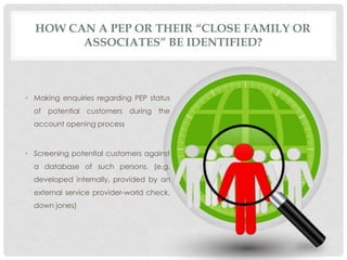 Anti money laundering - PEPs | PDF