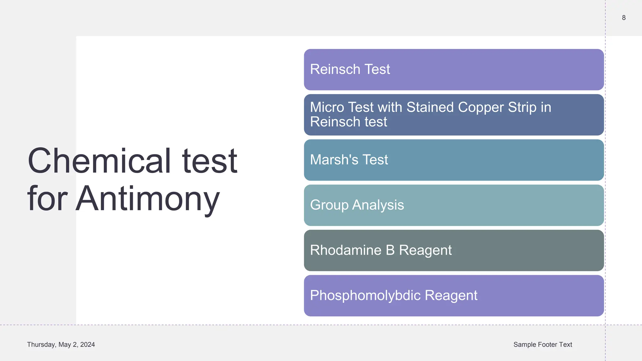 Antimony general properties toxicity.pptx | Chemistry | Science