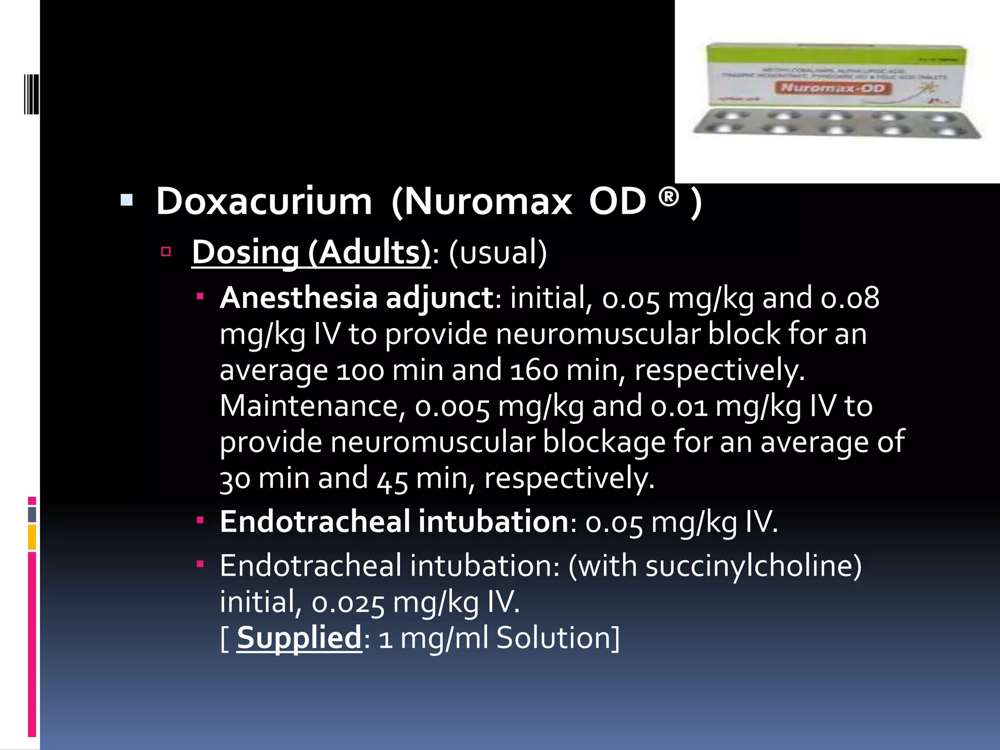 Anti-muscarinic drugs | PPTX