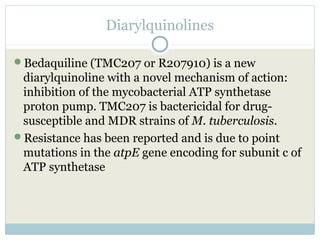 Antimycobacterials Drugs | PPT