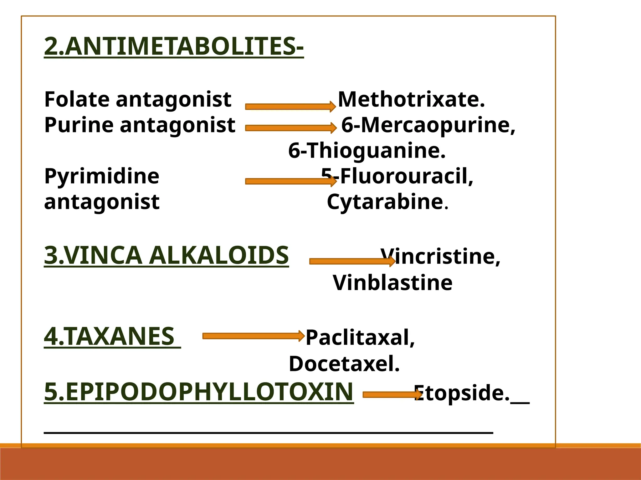 Classification of antineoplastic agent .pptx