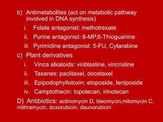 Antineoplastic agents | PPTX