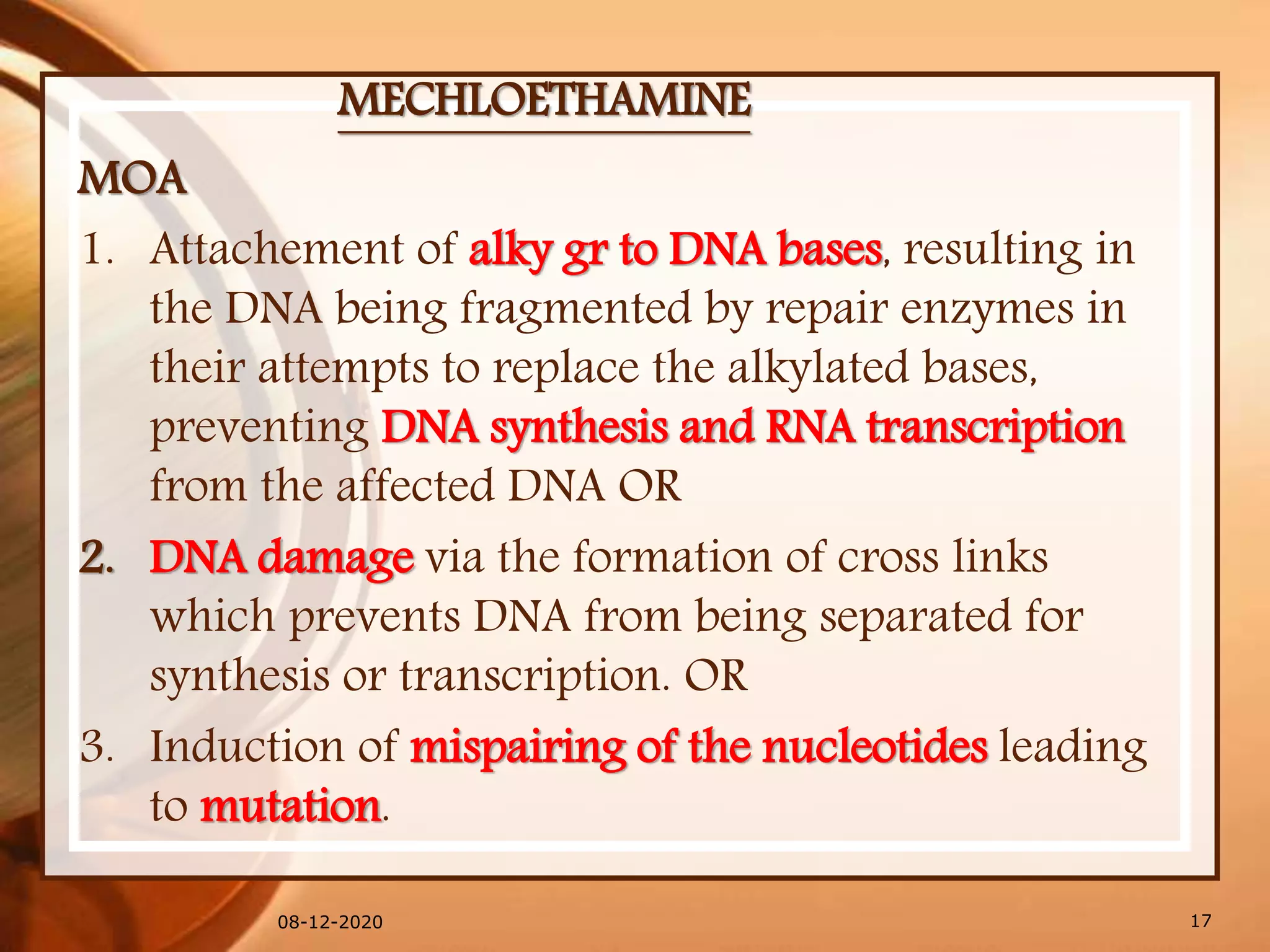 Anti neoplastic agents | PPTX