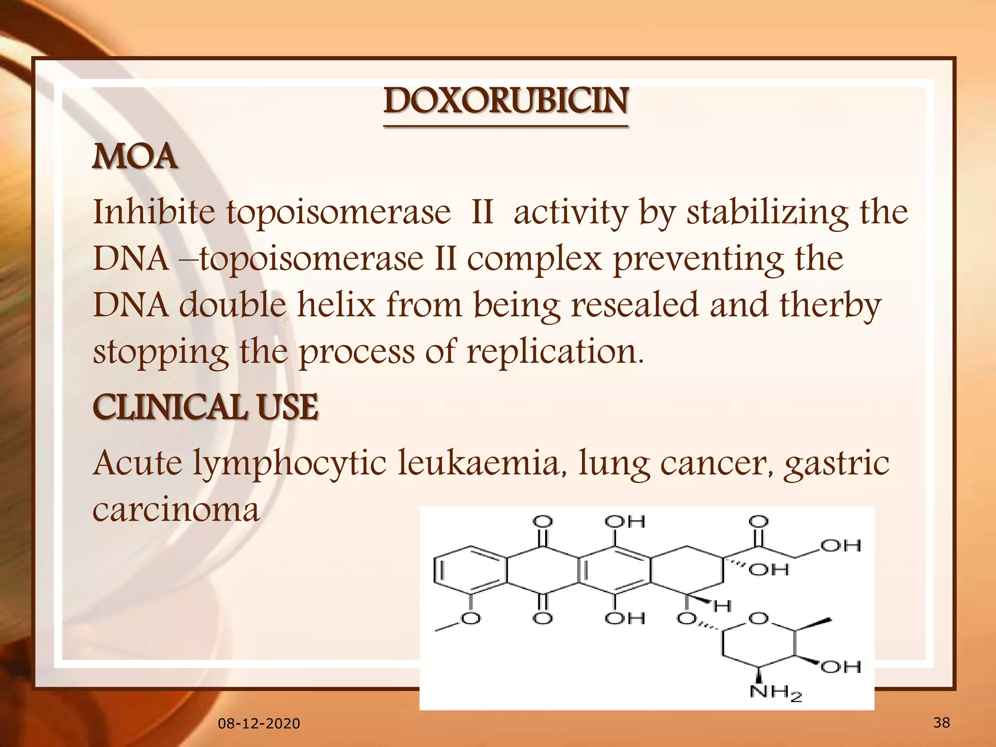 Anti neoplastic agents | PPTX
