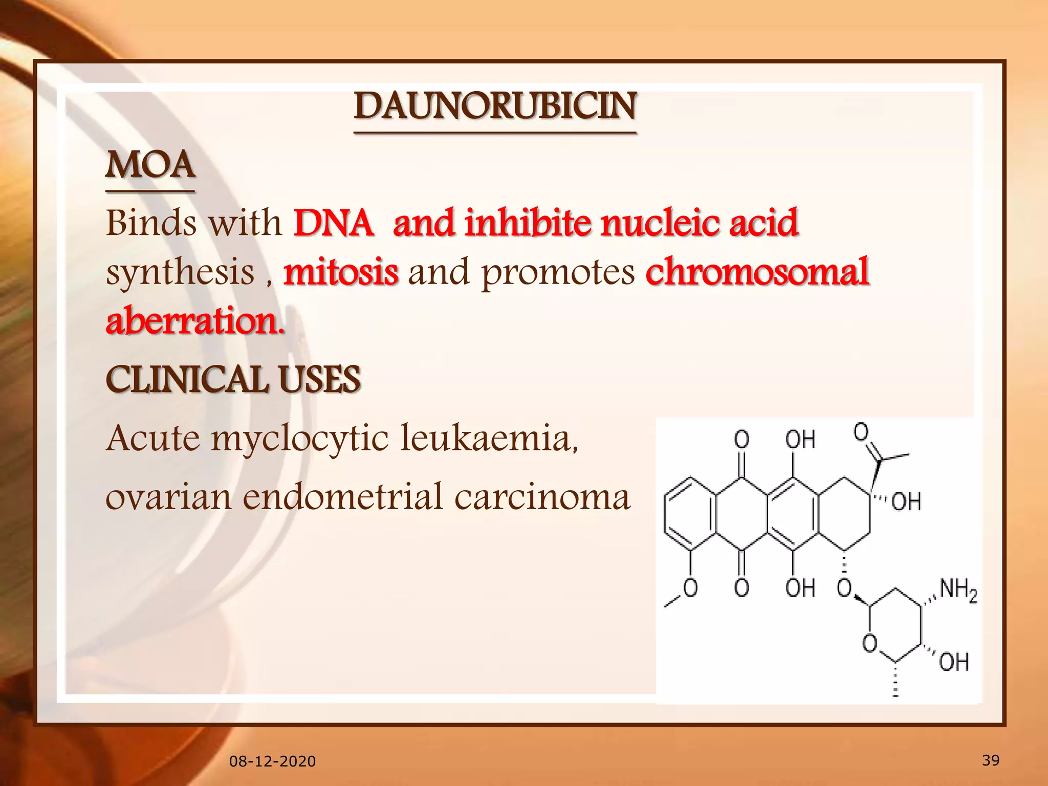 Anti neoplastic agents | PPTX