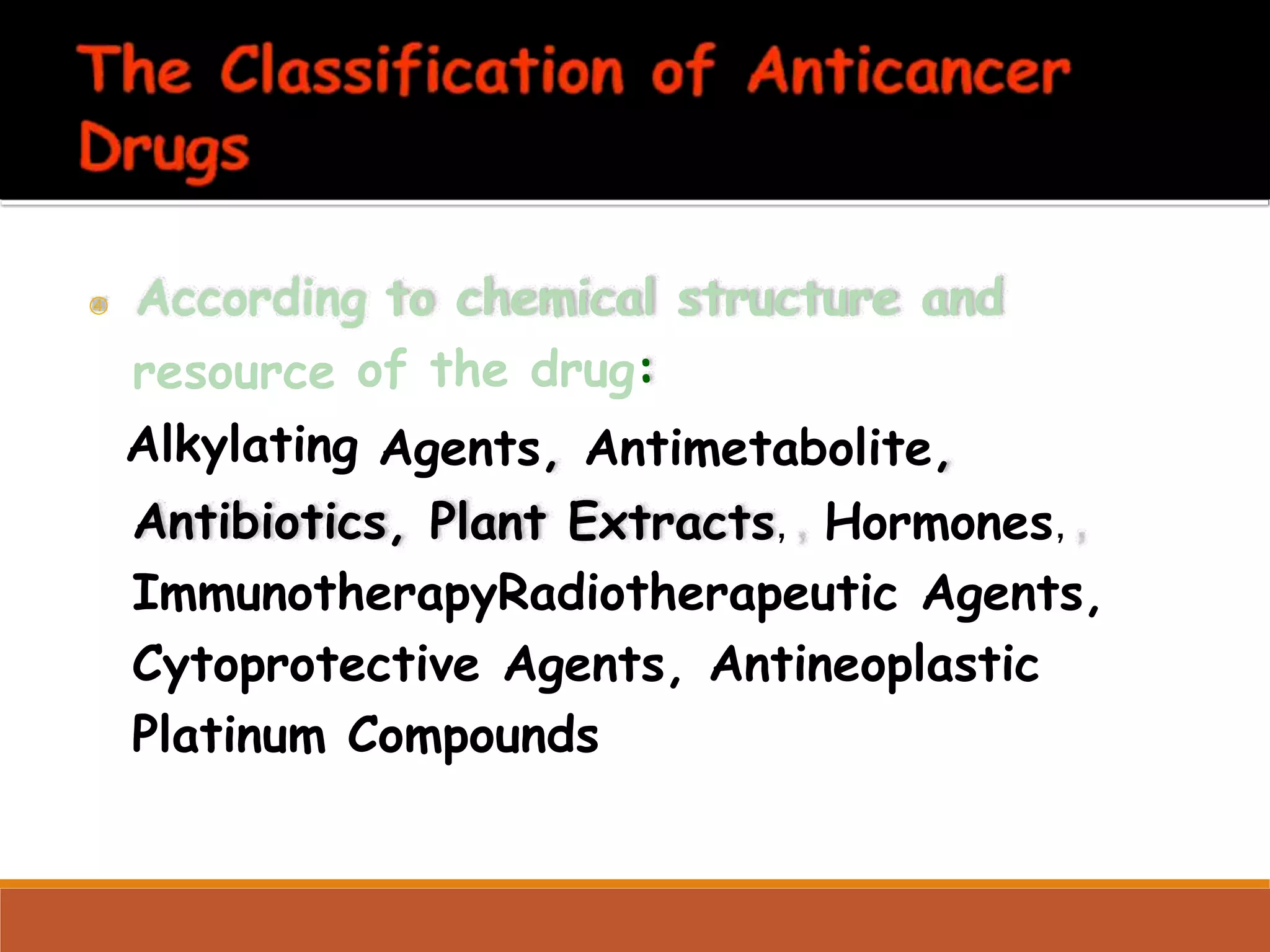 Anti neoplastic agents | PPTX