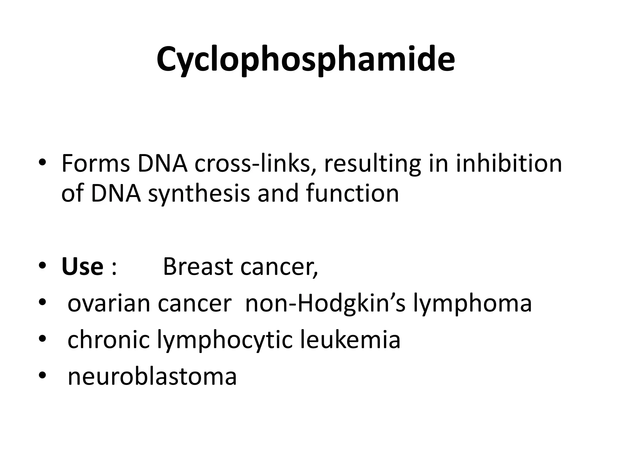 Anti Neoplastic Drugs pharmacology .pptx