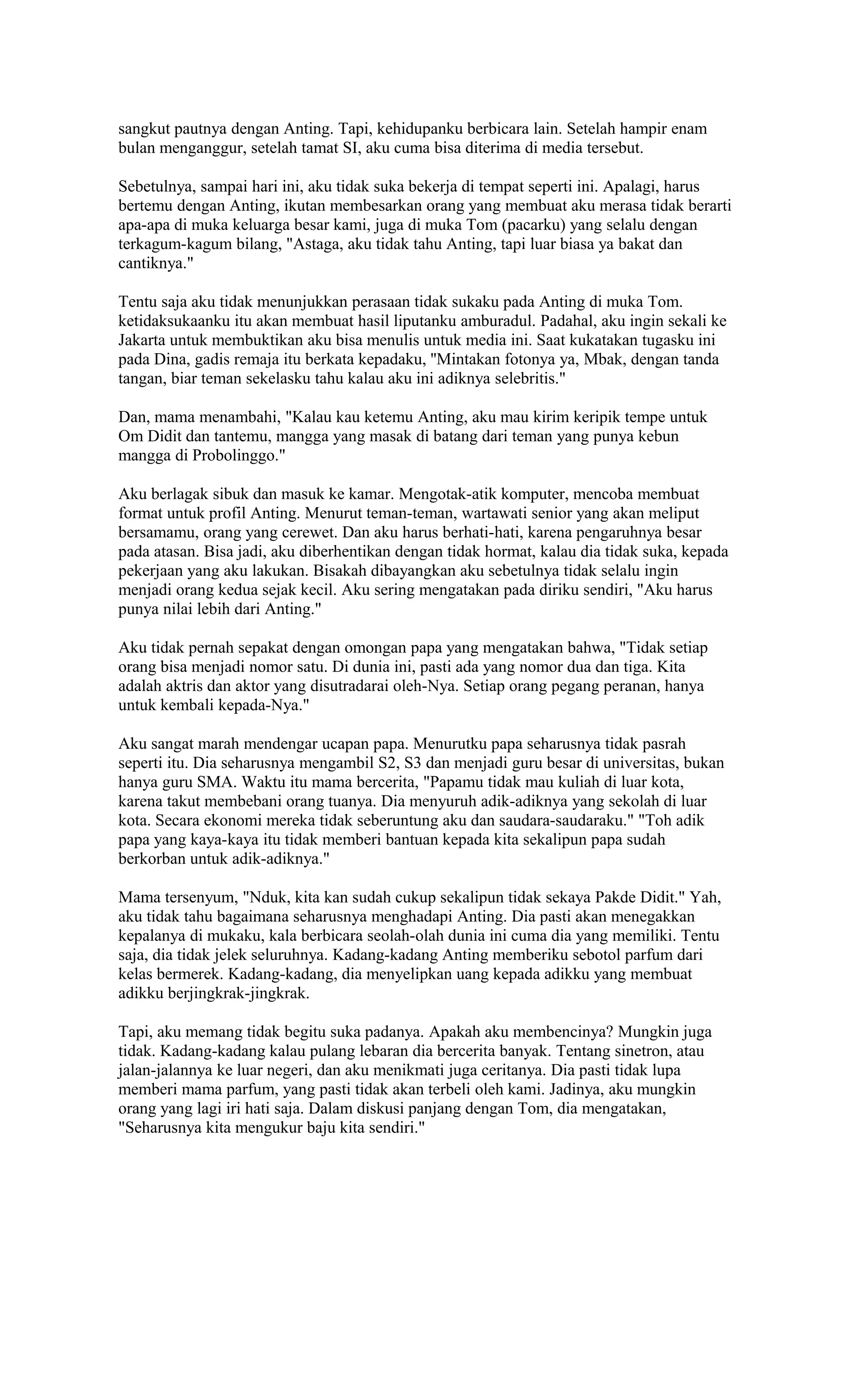 Anting (ratna indraswari ibrahim ) | DOC