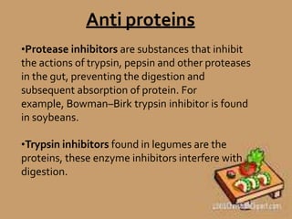 antinutrients in the grains and cereals with meathods of reduction | PPTX