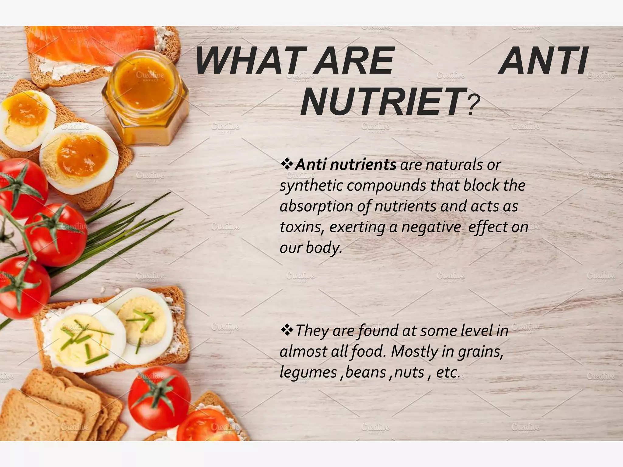 Antinutrients | PPTX