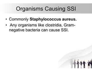Antiobiotic prophylaxis for surgical site infection | PPT
