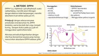 PPT Mengenai Zat Antioksidan yang bermanfaat bagi tubuh | PPTX