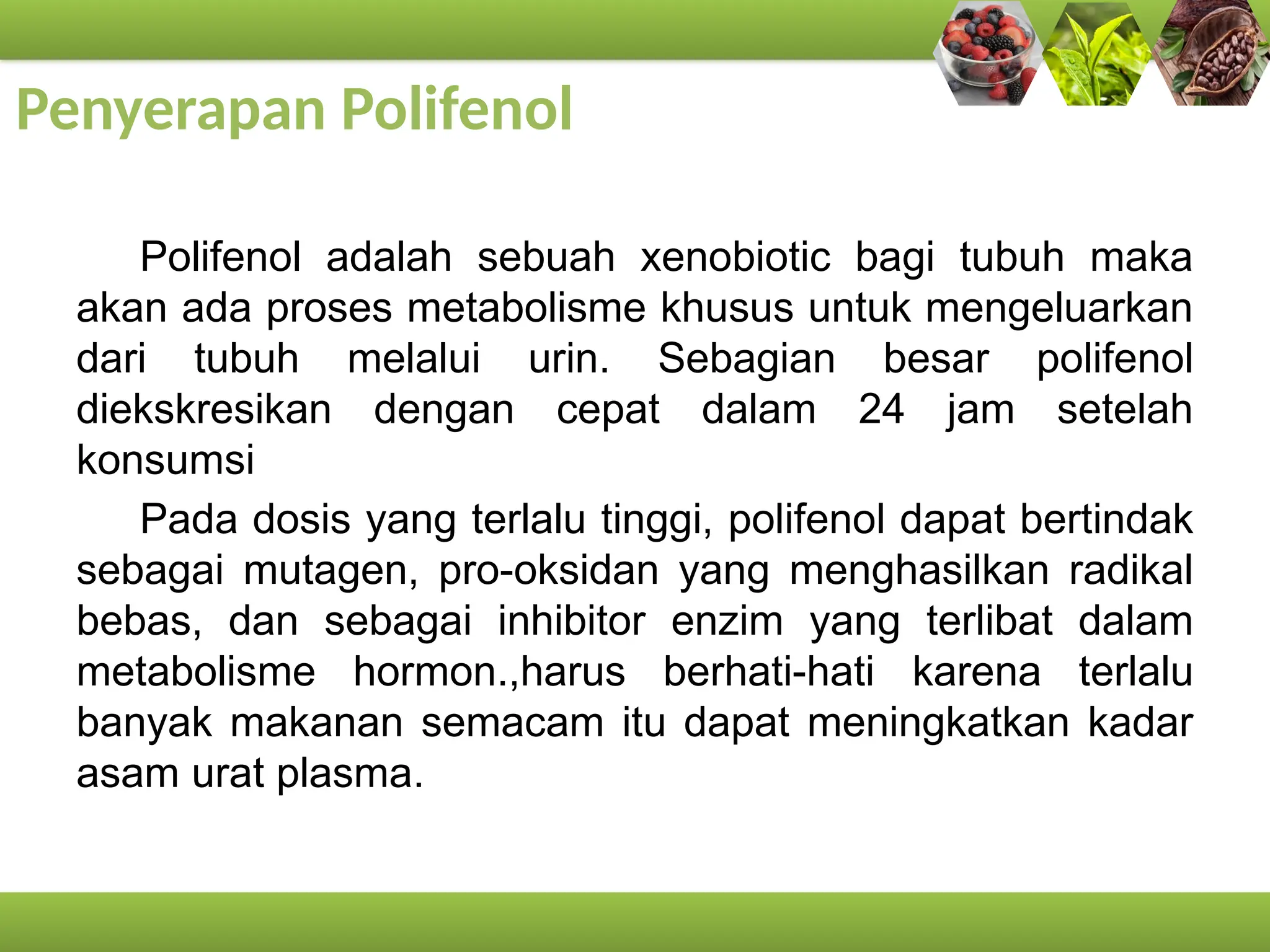 Jenis-jenis Antioksidan pada bahan pangan | PPTX