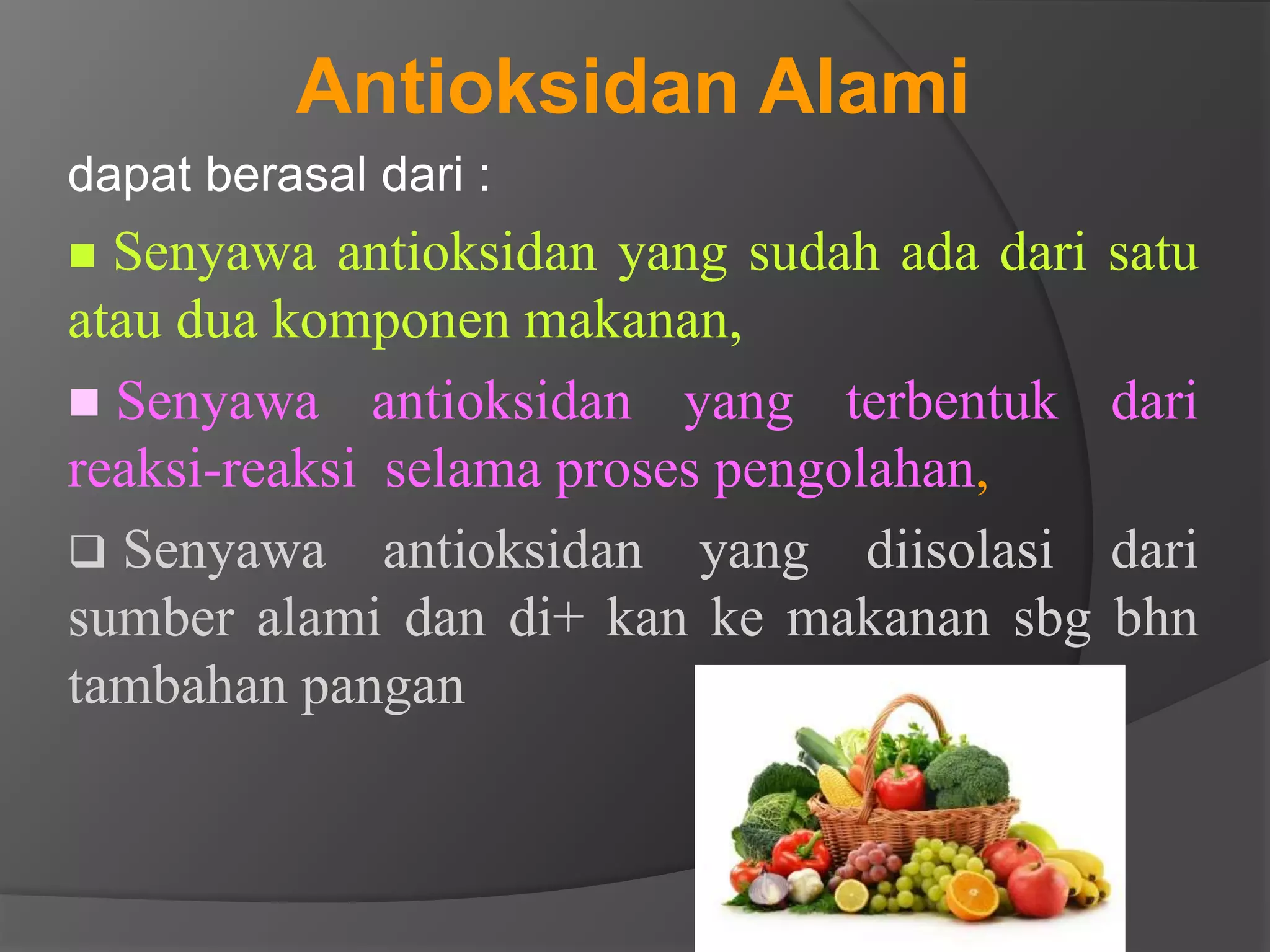 Antioksidan 1 (versi 2) | PPT