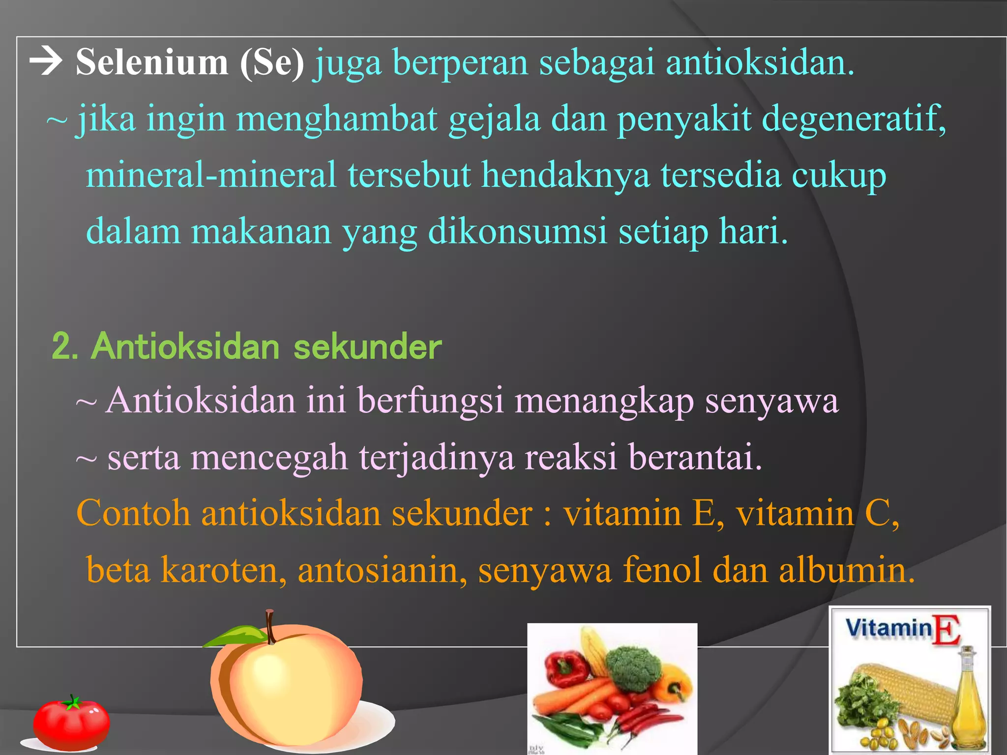 Antioksidan 1 (versi 2) | PPT