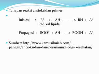 Antioksidan bha | PPTX