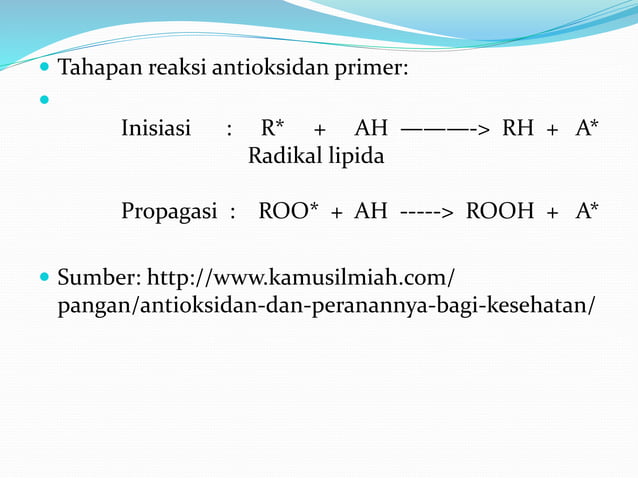 Antioksidan bha | PPTX