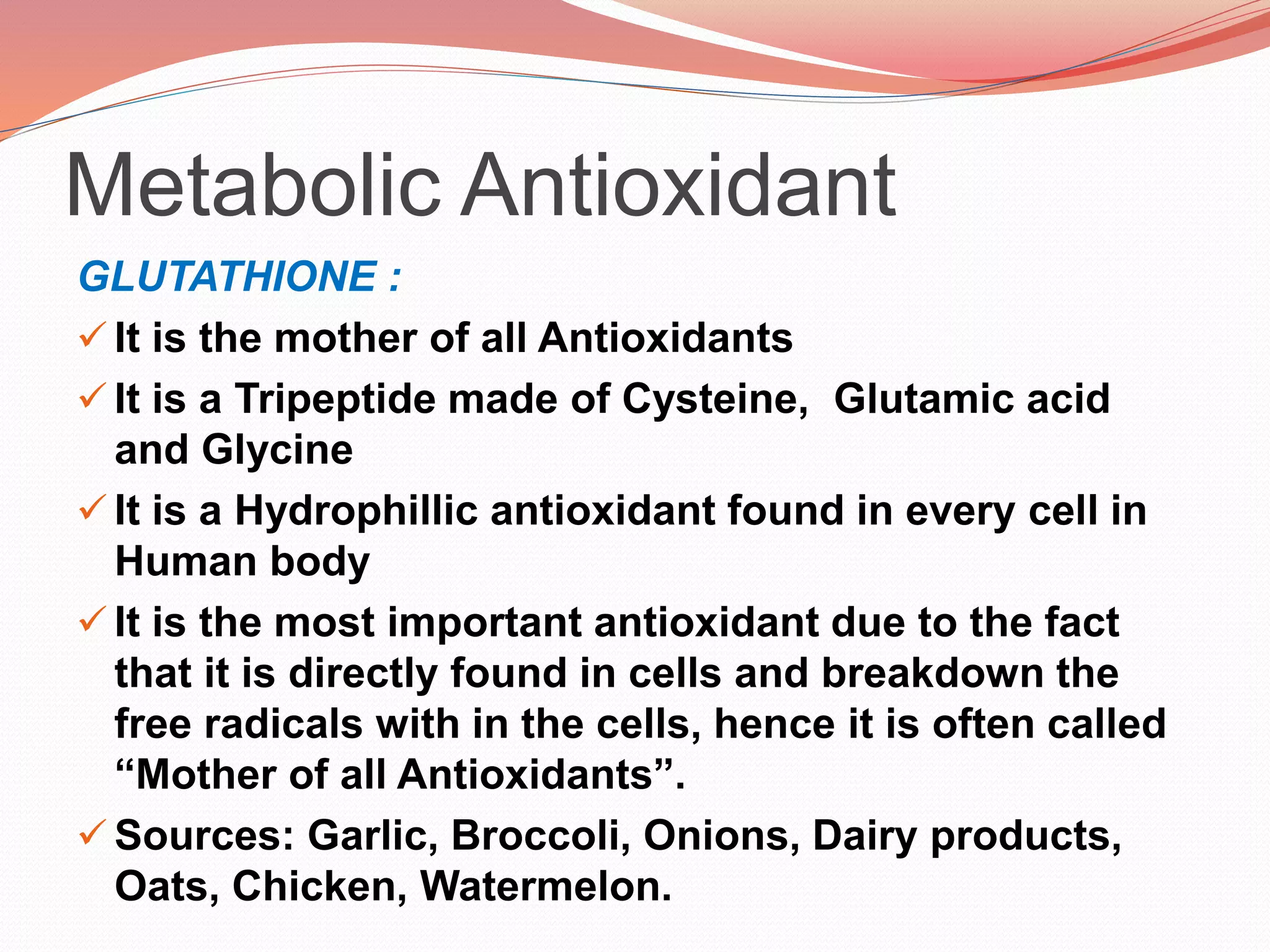 Antioxidant | PPTX