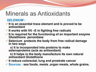 Antioxidant | PPTX