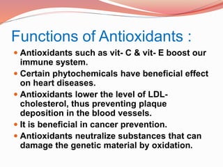 Antioxidant | PPTX