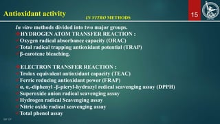 Antioxidants | PPTX