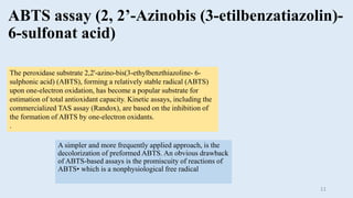 Antioxidant analysis | PPTX