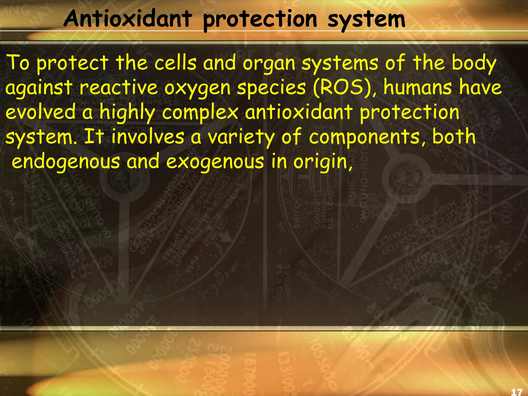 Antioxidant enzymes and human health | PPT