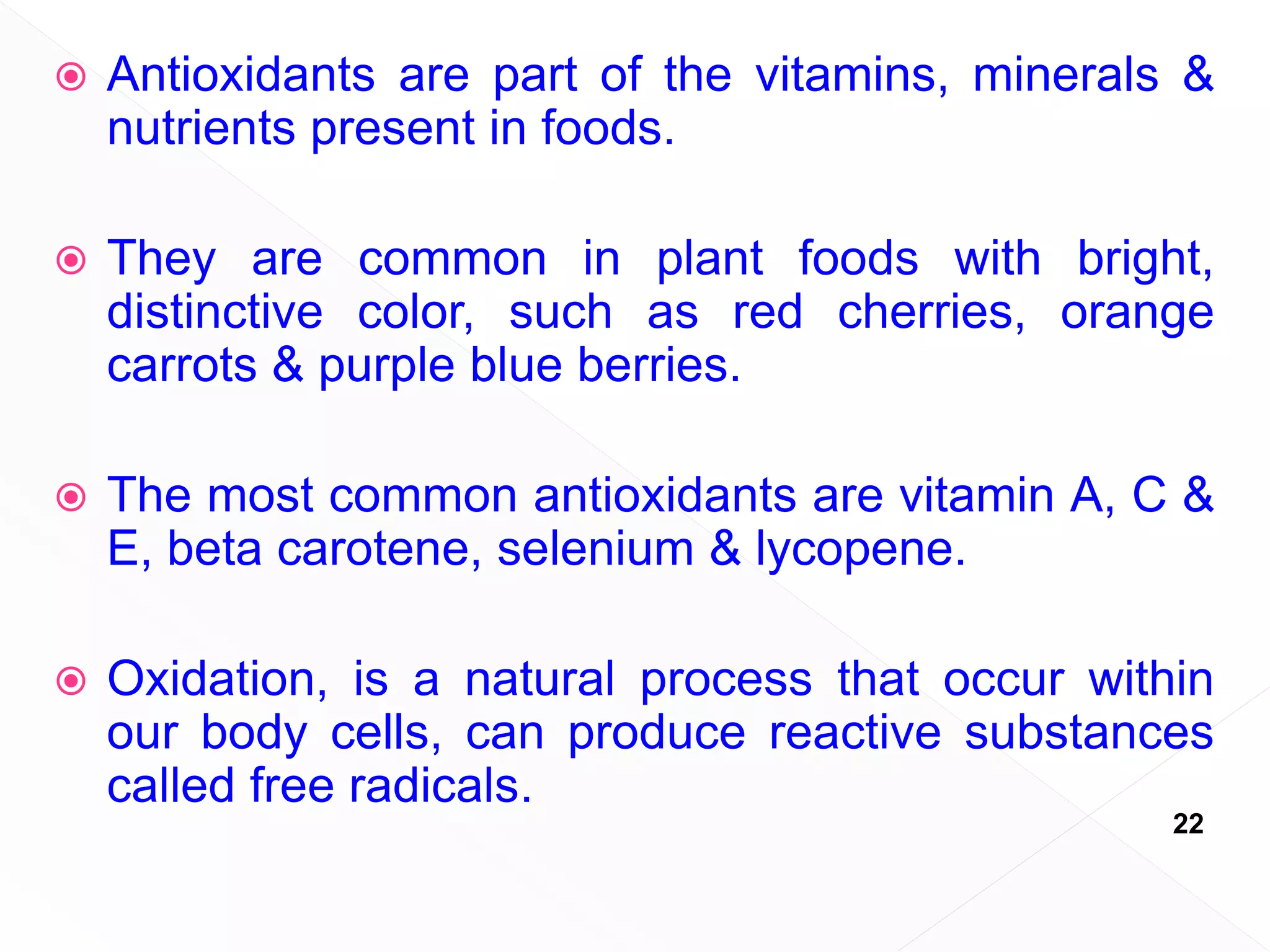 Antioxidant | PPTX