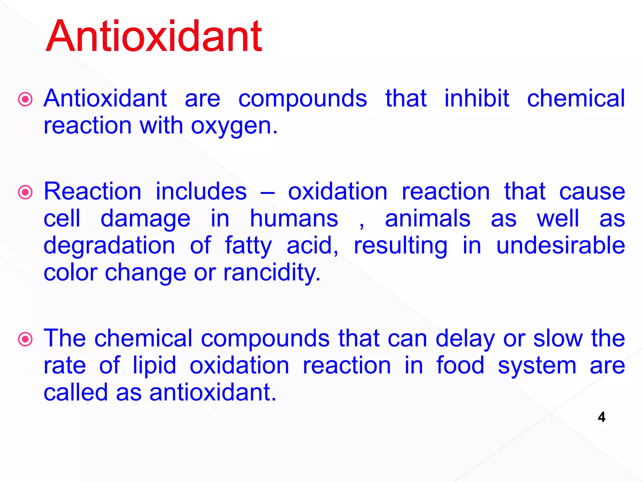 Antioxidant | PPTX