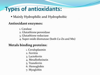 Antioxidants | PPT