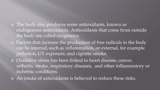 Antioxidants | PPTX