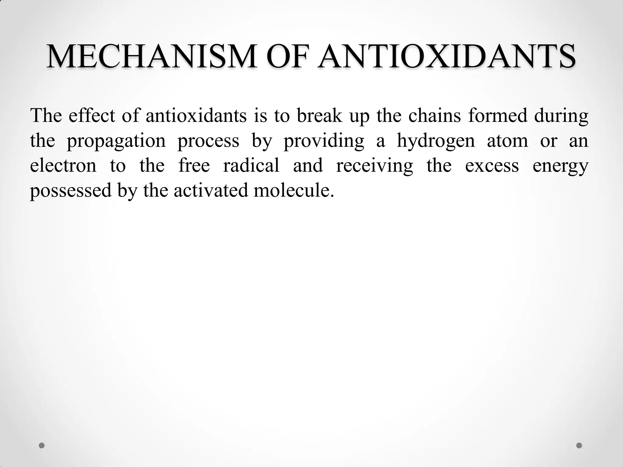 Antioxidants and preservatives | PDF